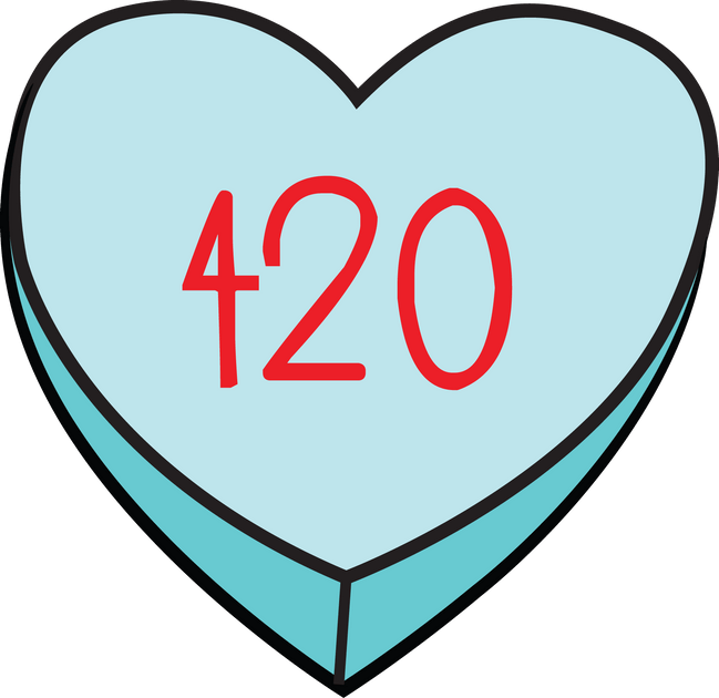 Stoner Girl 420 20 DTF (direct-to-film) Transfer – Twisted Image Transfers