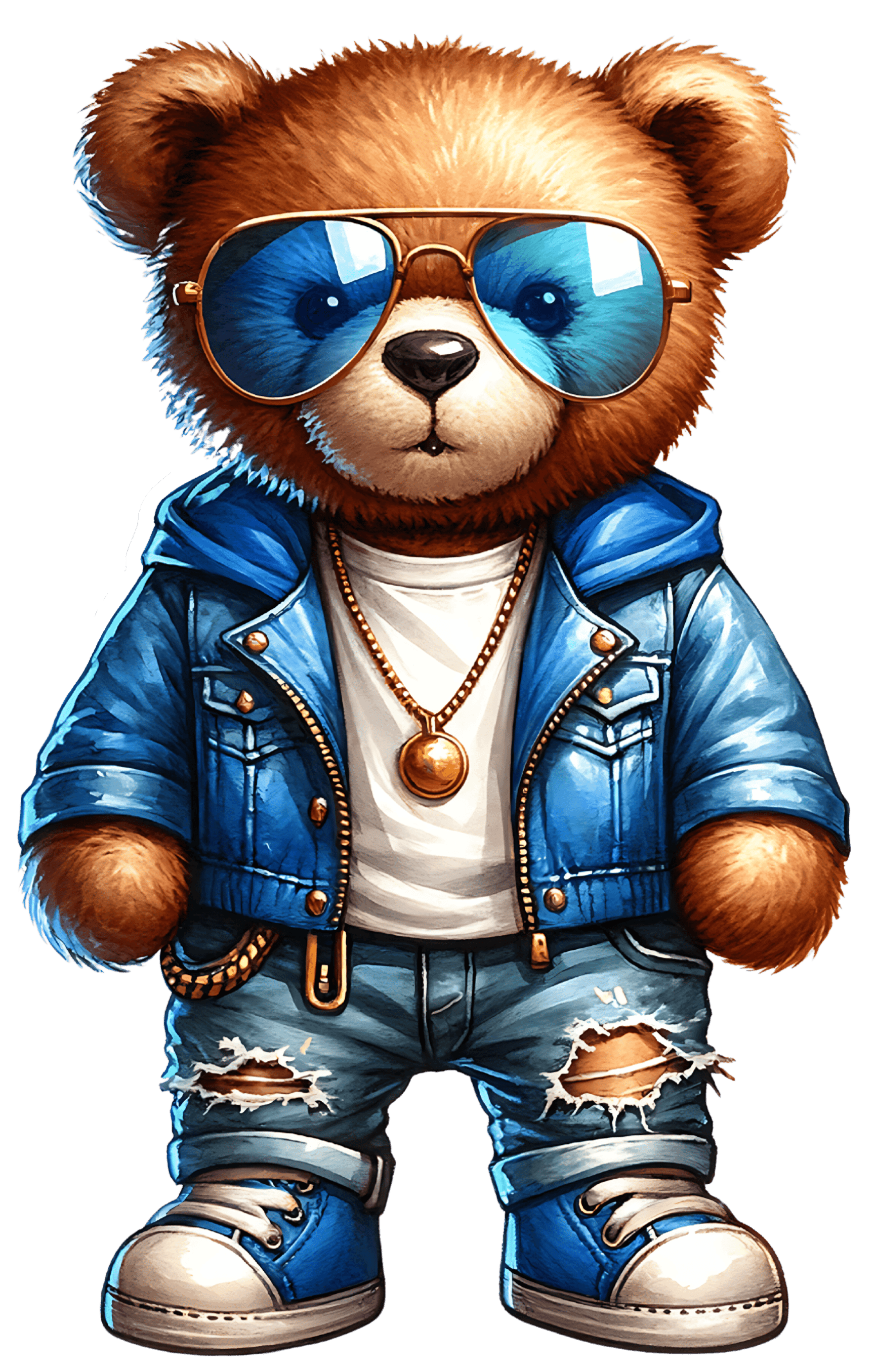 Street Wear Bear 10 DTF (direct-to-film) Transfer – Twisted Image Transfers