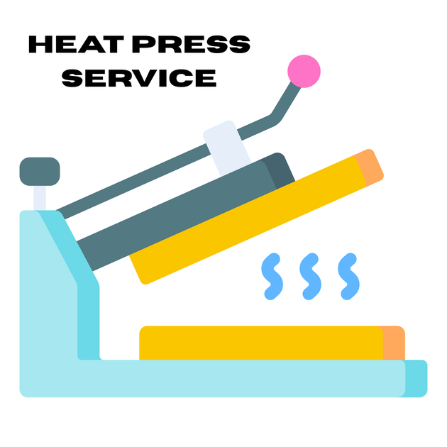 Heat Press Service – Twisted Image Transfers