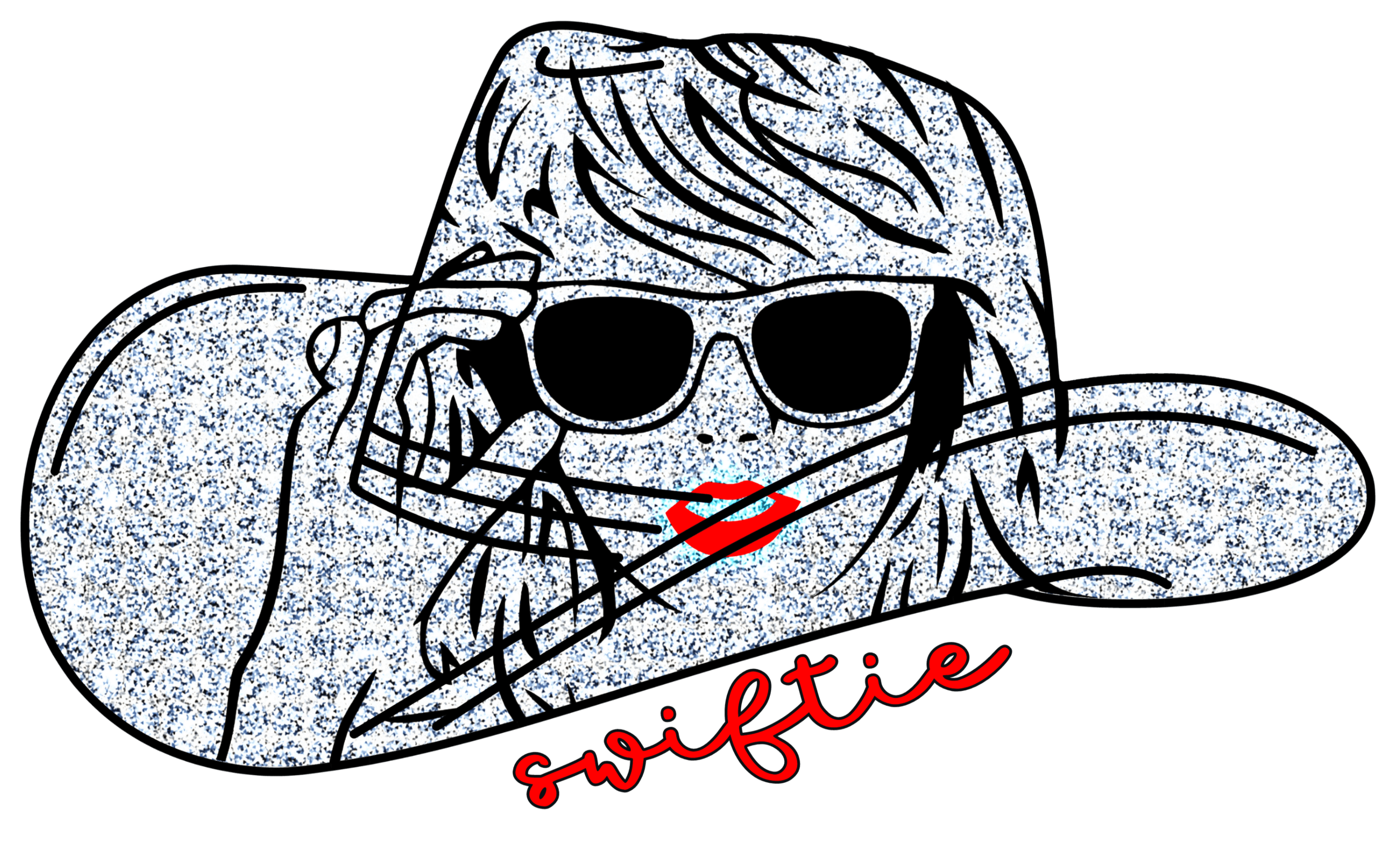 Swiftie Cowgirl DTF (direct-to-film) Transfer – Twisted Image Transfers