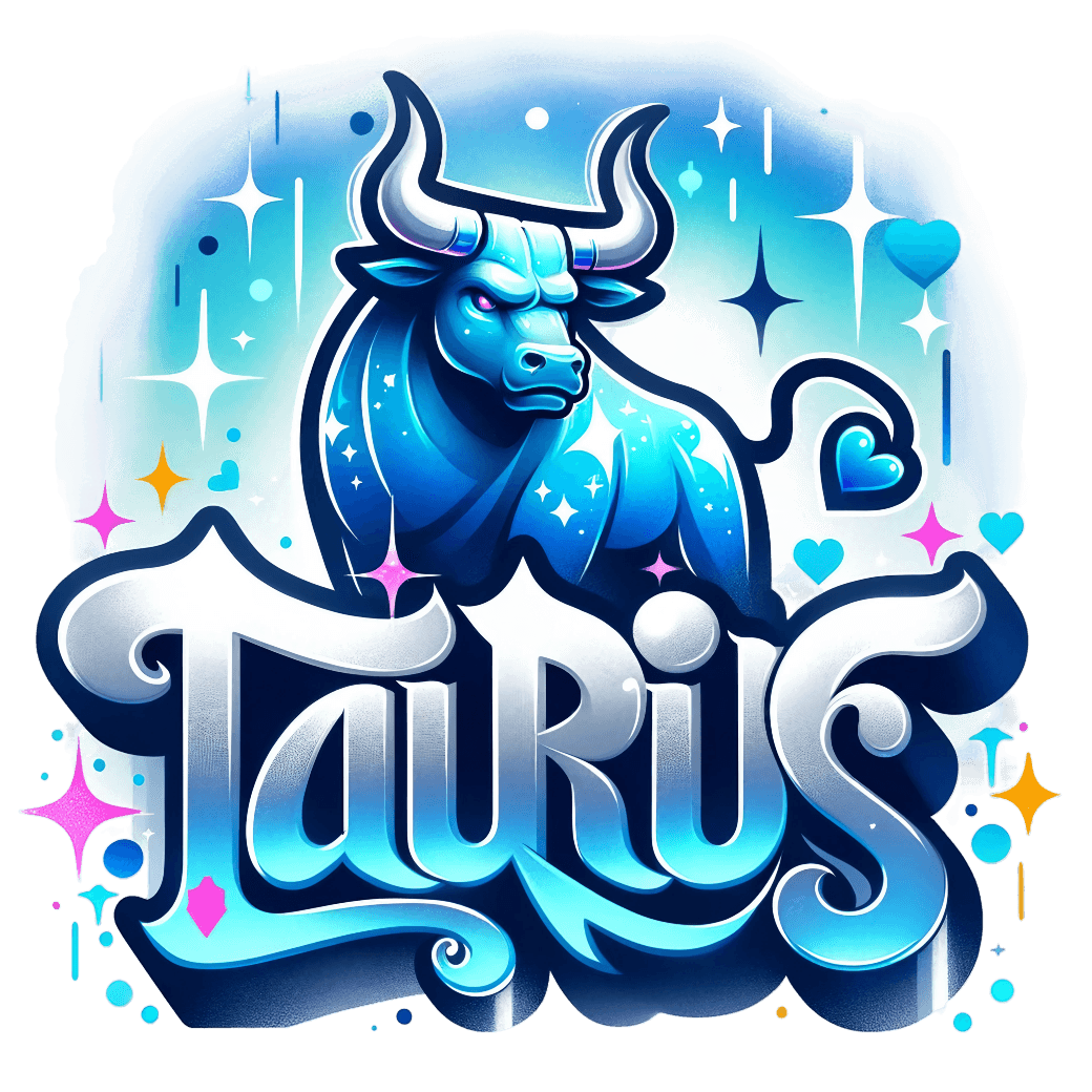 Taurus 1 Blue Zodiac DTF (direct-to-film) Transfer – Twisted Image ...