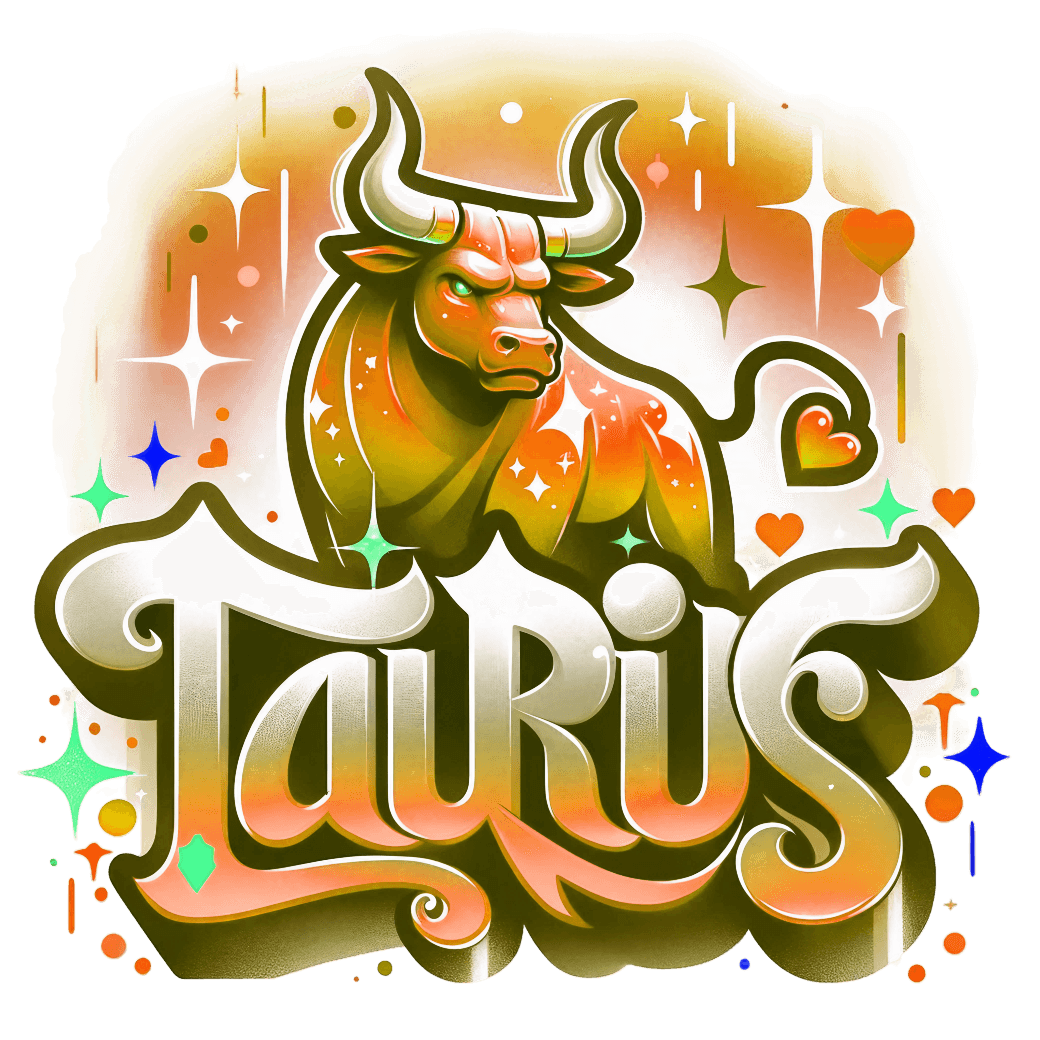 Taurus 1 Orange Zodiac DTF (direct-to-film) Transfer – Twisted Image ...