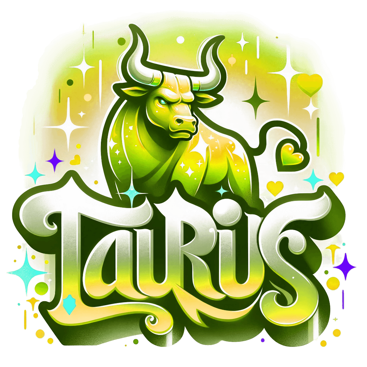 Taurus 1 Red Zodiac DTF (direct-to-film) Transfer – Twisted Image Transfers