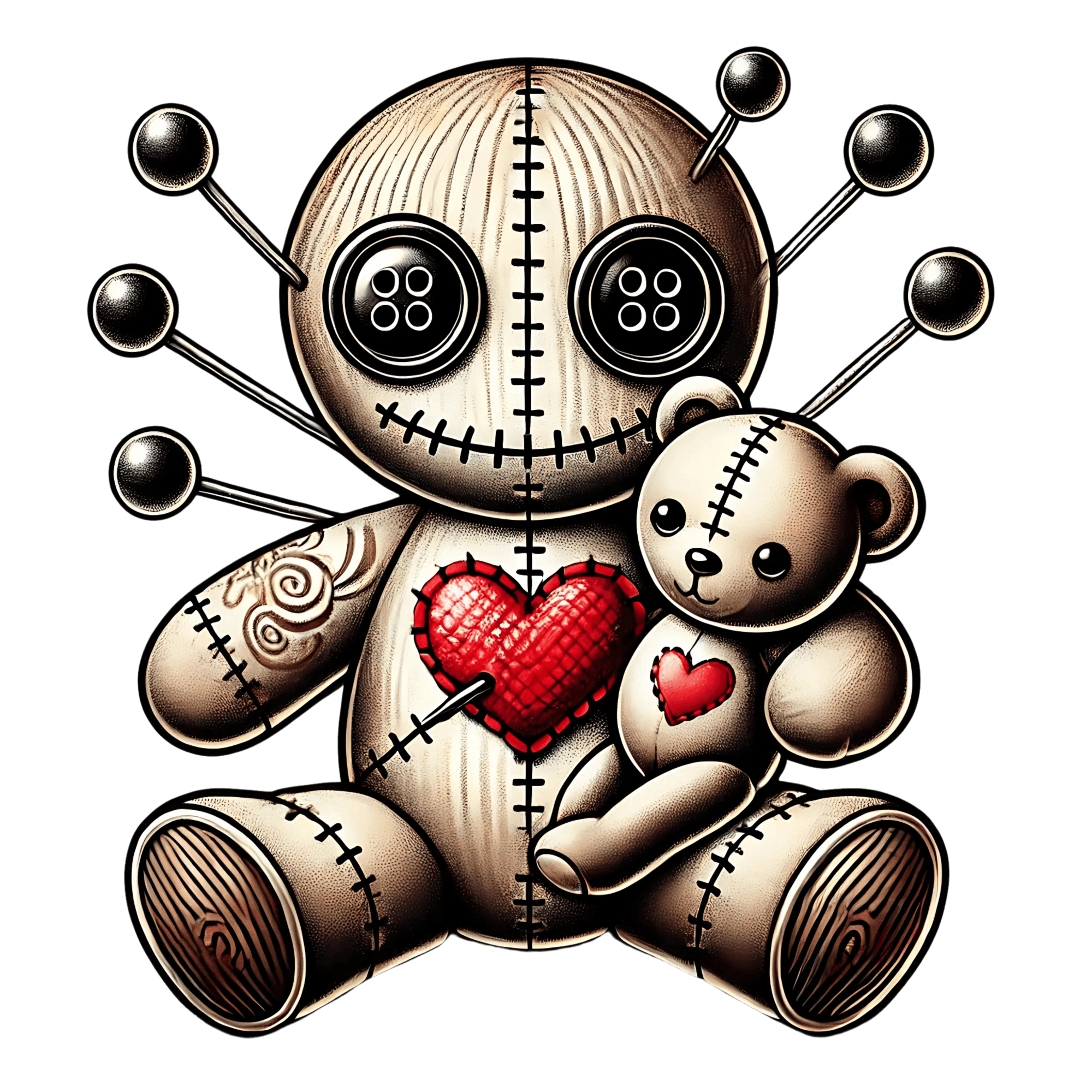 Teddy Bear Hugs V Day DTF (direct-to-film) Transfer – Twisted Image ...