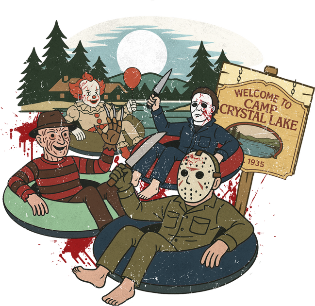 Textured Halloween Floaters DTF (direct-to-film) Transfer – Twisted ...