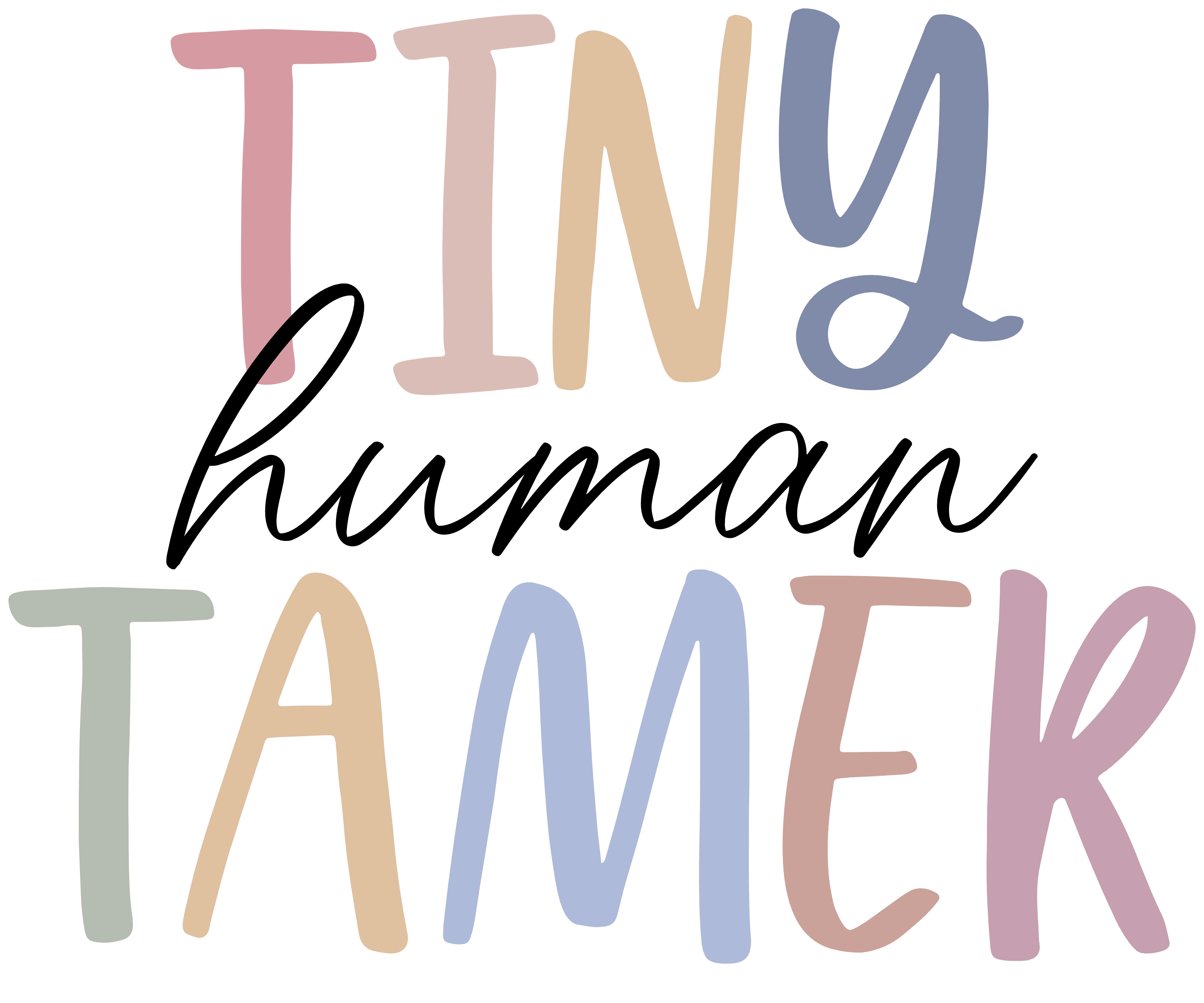 Tiny Human Tamer Color DTF (direct-to-film) Transfer – Twisted Image ...