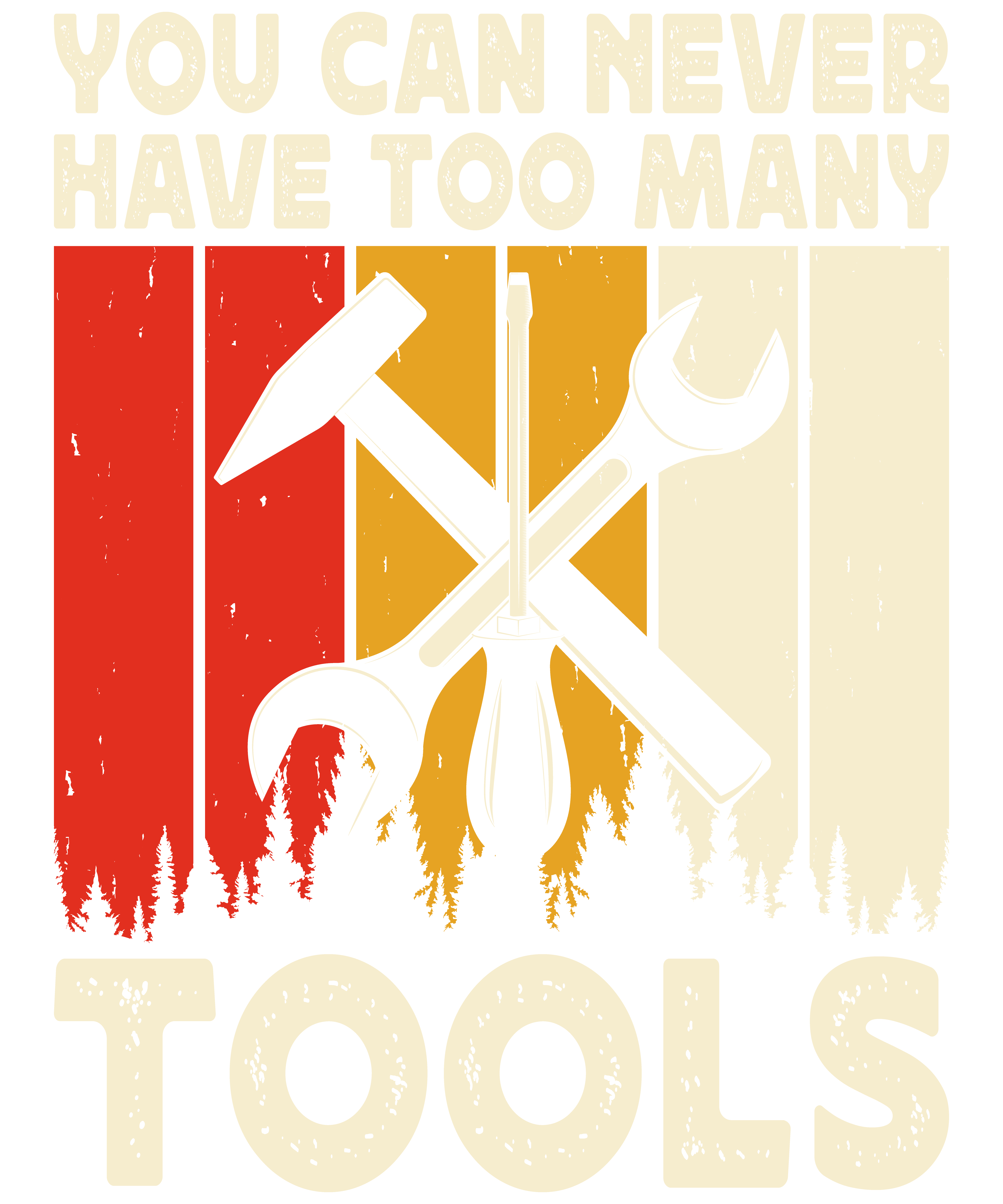 Too Many Tools DTF (direct-to-film) Transfer – Twisted Image Transfers