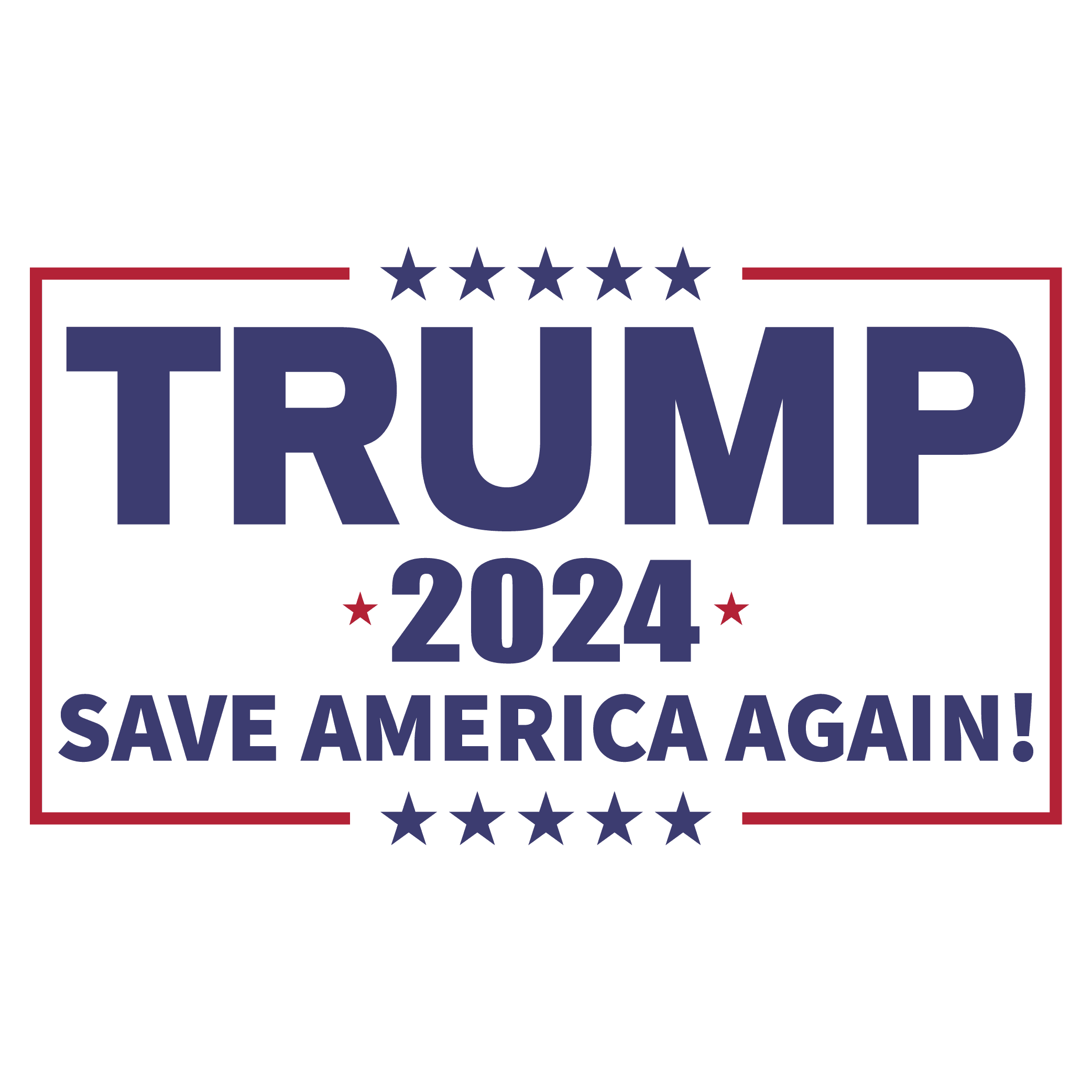 Trump 2024-01 DTF (direct-to-film) Transfer – Twisted Image Transfers