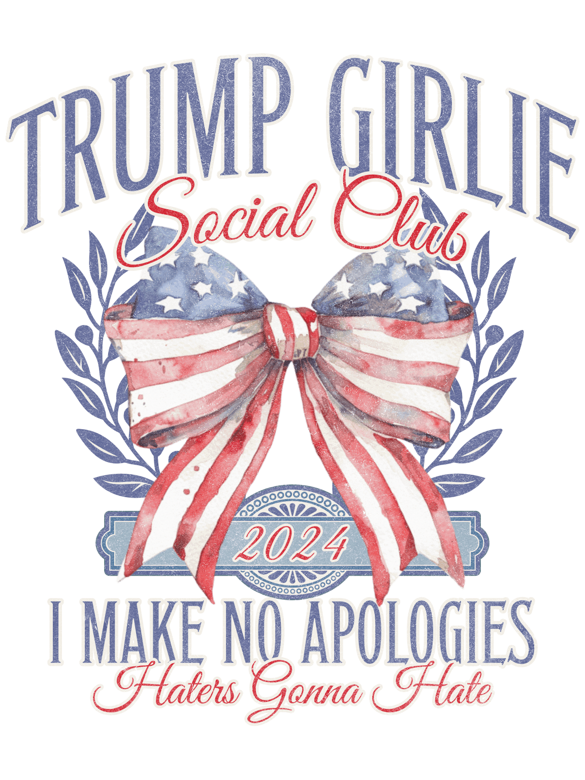 Trump Girlie DTF (direct-to-film) Transfer – Twisted Image Transfers