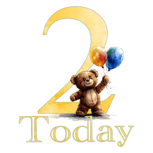 Two Today Transparent BG DTF (direct-to-film) Transfer – Twisted Image ...