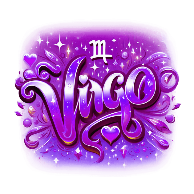Virgo 1 Purple Zodiac DTF (direct-to-film) Transfer – Twisted Image ...