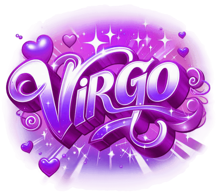 Virgo 2 Purple Zodiac DTF (direct-to-film) Transfer – Twisted Image ...