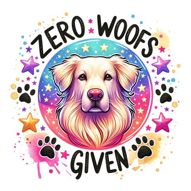 ZERO WOOFS GIVEN WITH DOG DTF (direct-to-film) Transfer – Twisted Image ...