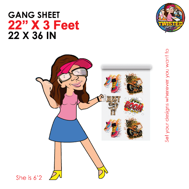 DTF Custom Gang Sheet Builder – Twisted Image Transfers