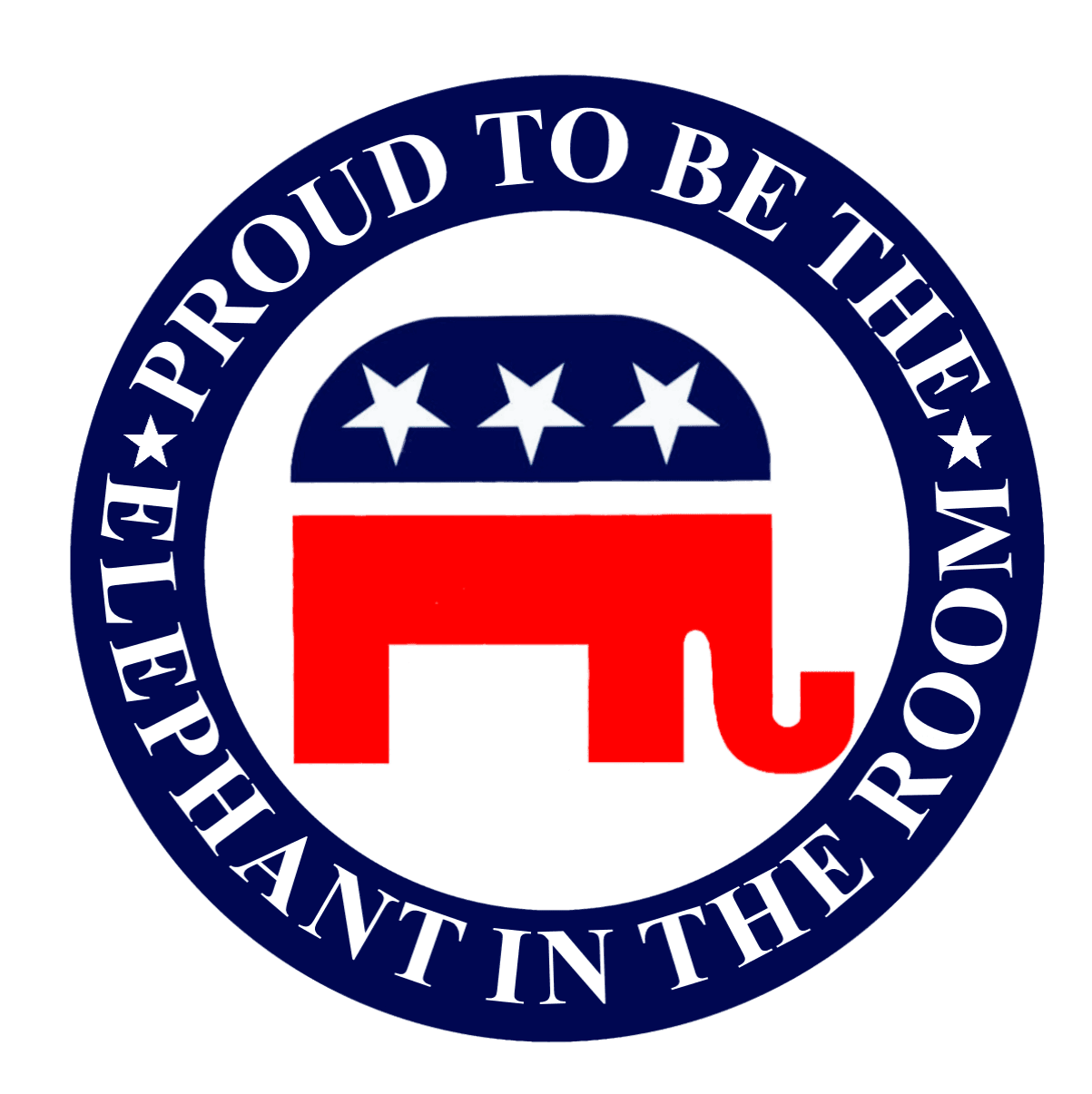 Politics (Elephant) DTF (direct-to-film) Transfer – Twisted Image Transfers