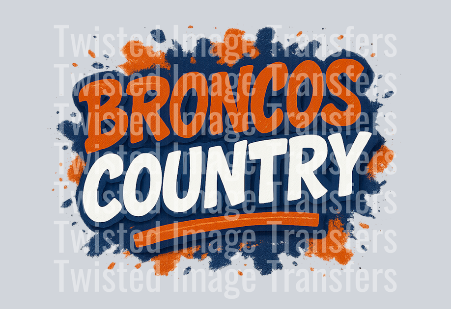 Denver Country DTF (direct-to-film) Transfer – Twisted Image Transfers