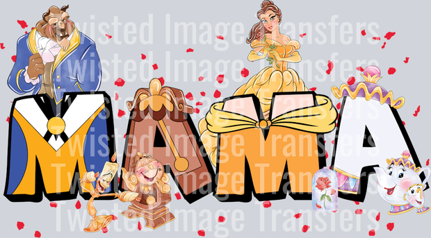 Beast Mama DTF (direct-to-film) Transfer – Twisted Image Transfers