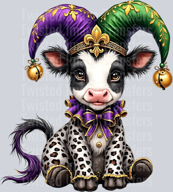 Jester purple DTF (direct-to-film) Transfer – Twisted Image Transfers