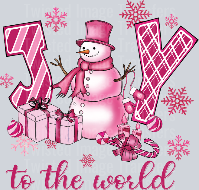 Snowman Joy DTF (direct-to-film) Transfers – Twisted Image Transfers