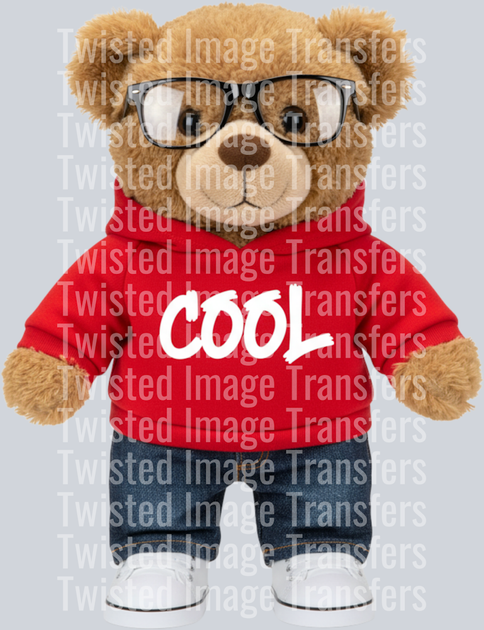 COOL Teddy Bear(1) – Twisted Image Transfers