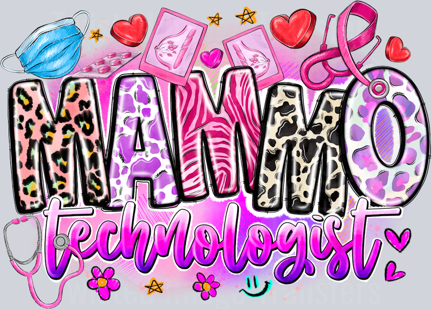 Mammo Tech With Pattern – Twisted Image Transfers