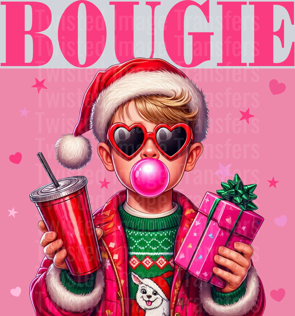 Home Alone Bougie Boy In Pink Jacket DTF (direct-to-film) Transfers ...