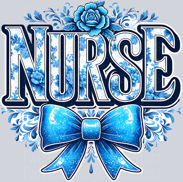 NURSE BLUE PNG – Twisted Image Transfers