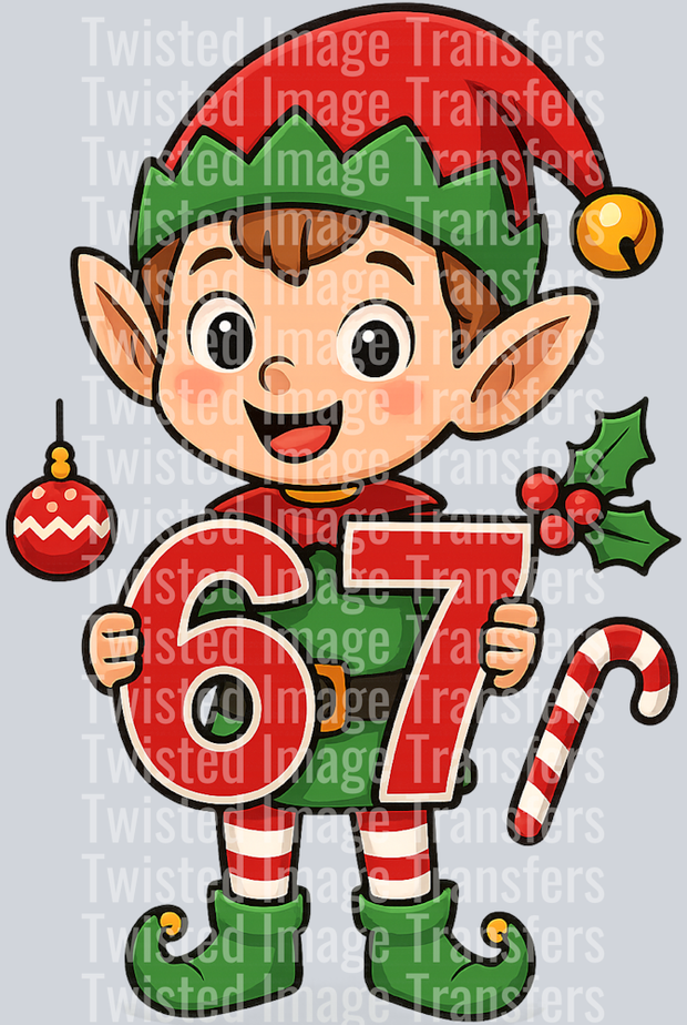 Six Seven 67 Elf DTF (direct-to-film) Transfer – Twisted Image Transfers