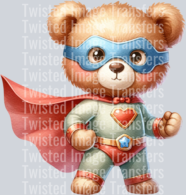 Super Teddy Bear DTF (direct-to-film) Transfer – Twisted Image Transfers