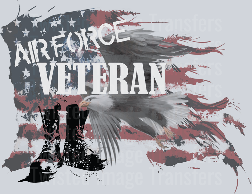 1 VETERAN/MILITARY DESIGNS – Twisted Image Transfers
