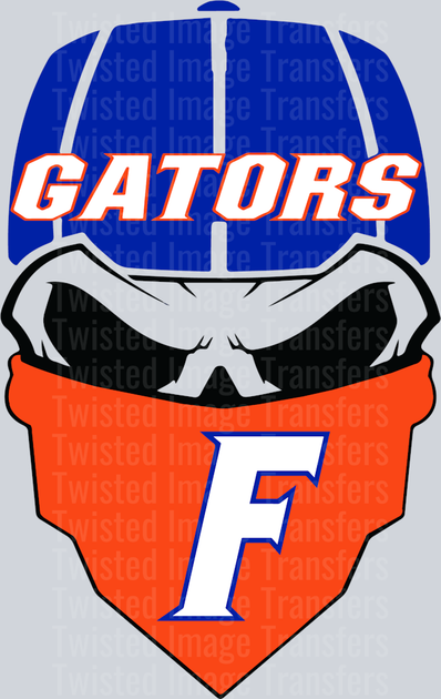 Gators Skull DTF (direct-to-film) Transfers – Twisted Image Transfers