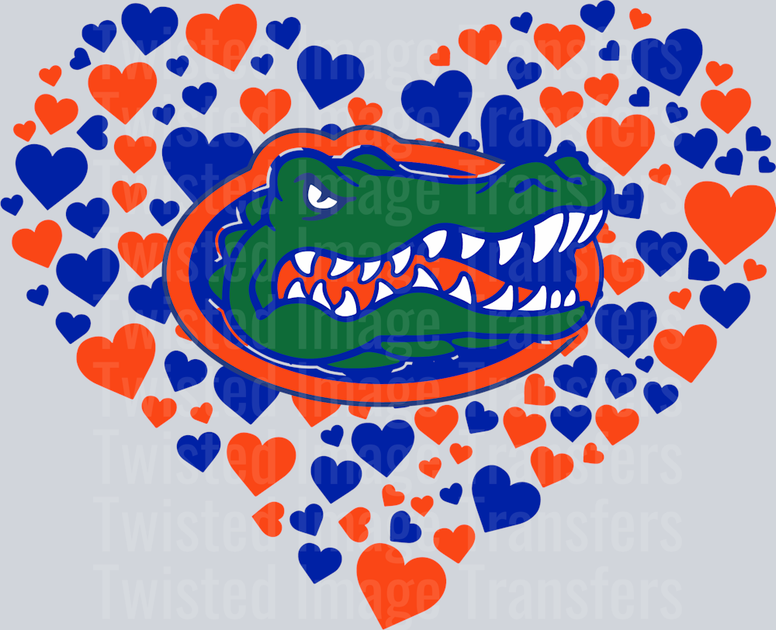 Gator Heart of Hearts – Twisted Image Transfers