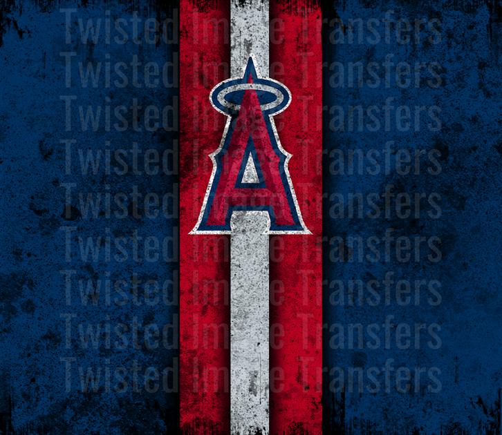 Baseball Angels Grunge 20 oz Skinny Straight Tumbler Wrap – Twisted ...