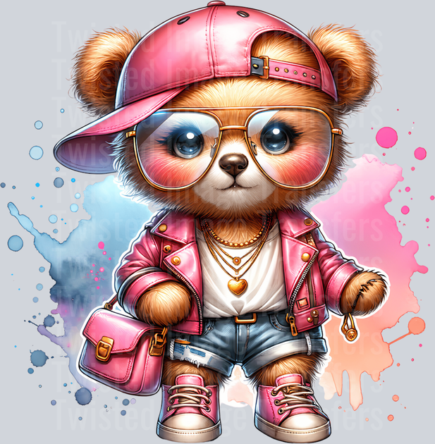Street Wear Bear 29 DTF (direct-to-film) Transfer – Twisted Image Transfers