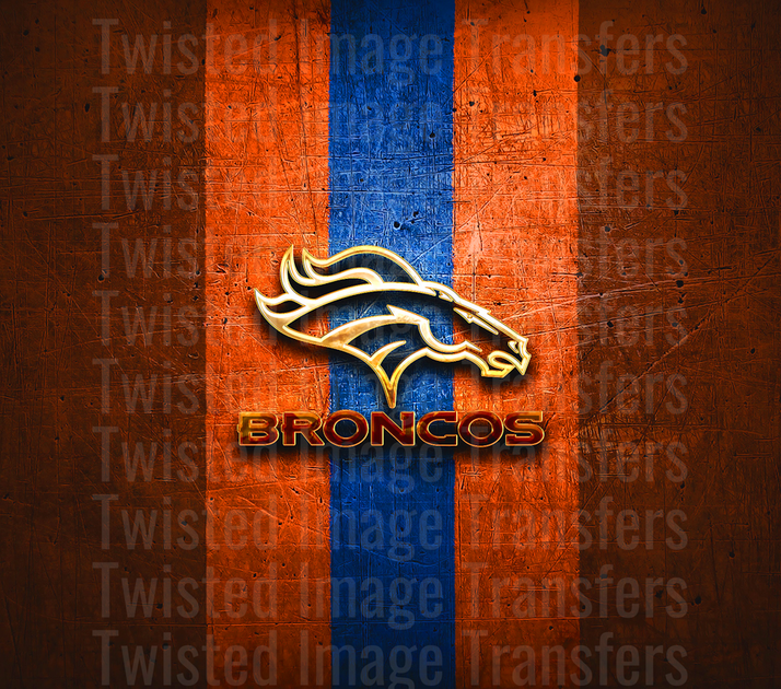 Denver Broncos 13 20 oz Skinny Straight Tumbler Wrap – Twisted Image ...