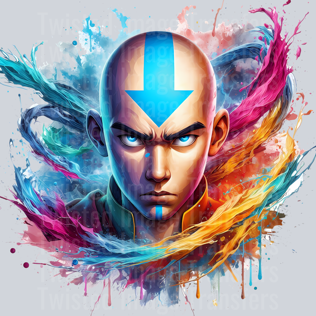 Avatar With Blue Arrow DTF (direct-to-film) Transfer – Twisted Image ...