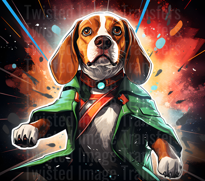 Color Splash Dog – Twisted Image Transfers