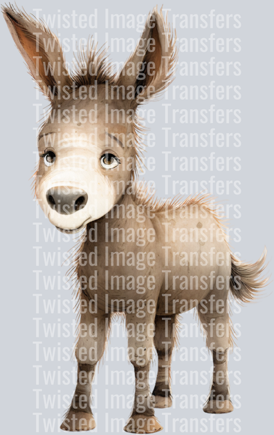 True Story Easter Primitives Donkey DTF (direct-to-film) Transfer ...