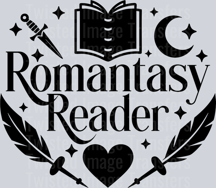 Romantasy Reader Feathers DTF (direct-to-film) Transfer – Twisted Image ...
