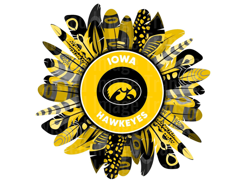 Iowa Hawkeyes 20 oz Skinny Straight Tumbler Wrap – Twisted Image Transfers
