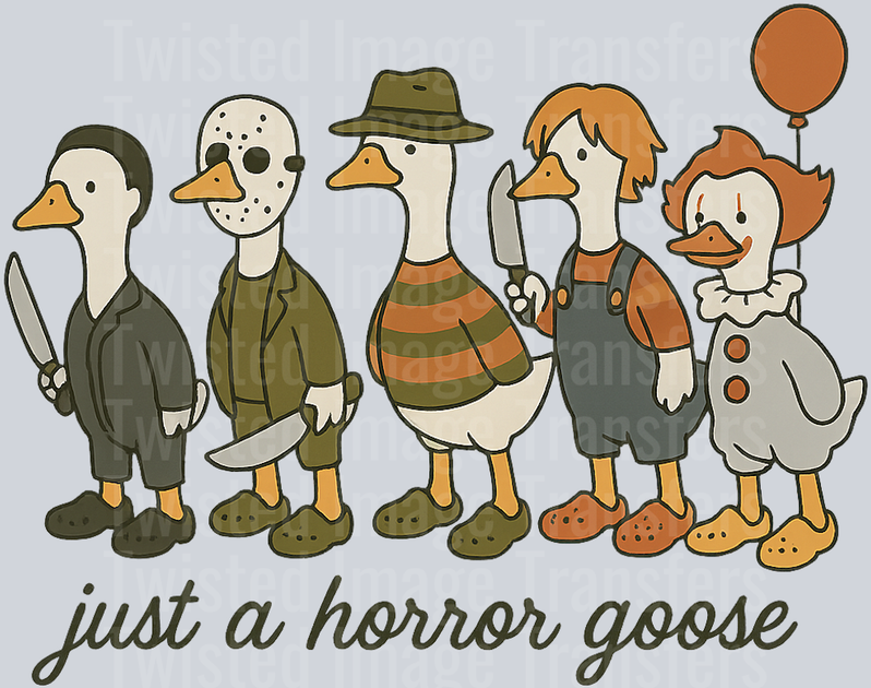 Halloween Just A Horror Goose DTF (direct-to-film) Transfer – Twisted ...