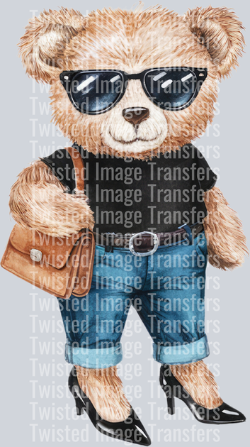 Chick Teddy Bear DTF (direct-to-film) Transfer – Twisted Image Transfers